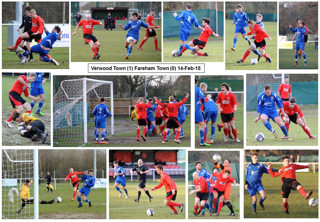 Verwood Town Football Club Standard Collage Display Page